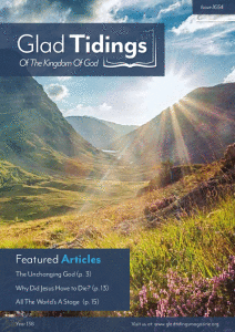 Past issues - Glad Tidings